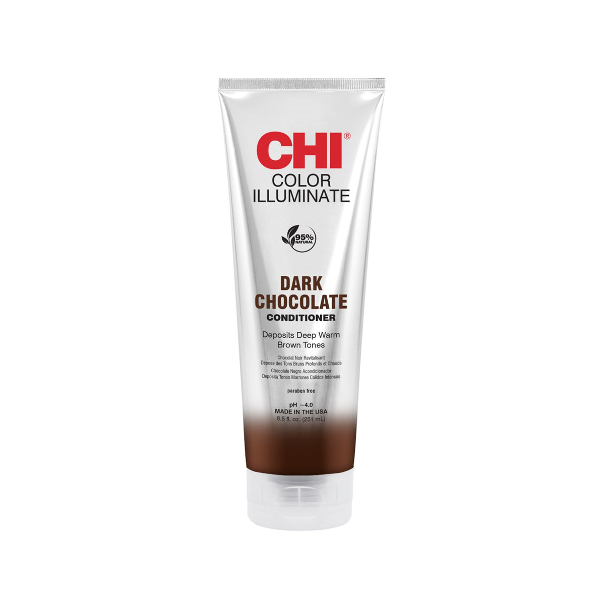 CHI IONIC COLOR ILLUMINATE DARK CHOCOLATE CONDITIONER 251 ML – Ulset AS